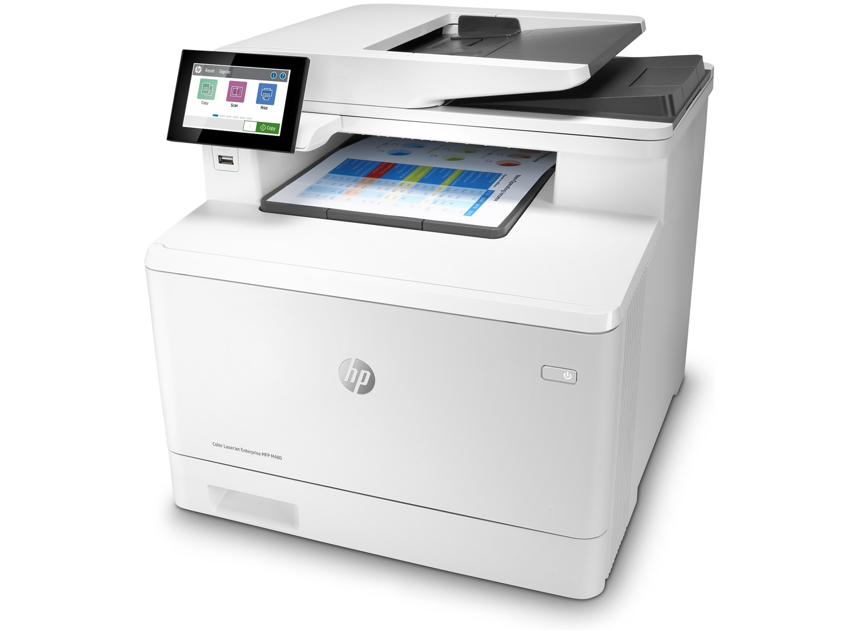Impresora HP Color LaserJet Enterprise M480f | Review del Experto ...